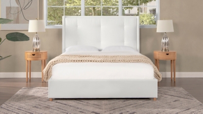 Click here for Jennifer Taylor Miramar Queen Cushion-Back Headboa... prices