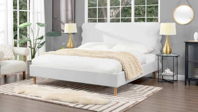 Click here for Jennifer Taylor Stockholm Wavy Headboard Platform... prices