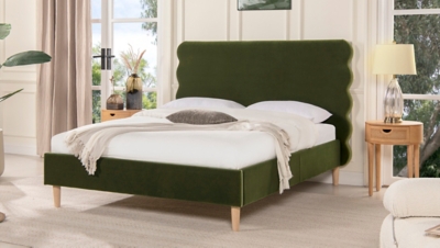 Click here for Jennifer Taylor Stockholm Wavy Headboard Platform... prices