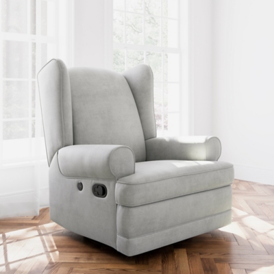 Click here for Storkcraft Serenity Wingback Upholstered Recliner... prices