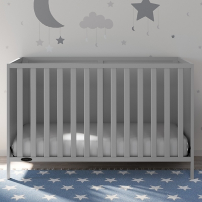 Click here for Graco Theo 3-in-1 Convertible Crib  Pebble Gray prices