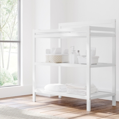 Click here for Storkcraft Alpine Changing Table  White prices