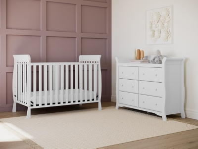 Click here for Storkcraft Maxwell 3-in-1 Convertible Crib  White prices