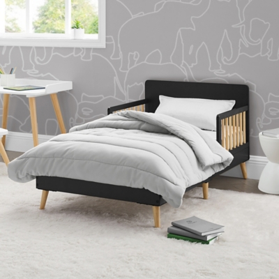 Click here for Delta Children Logan Toddler Bed  Midnight Gray/Na... prices