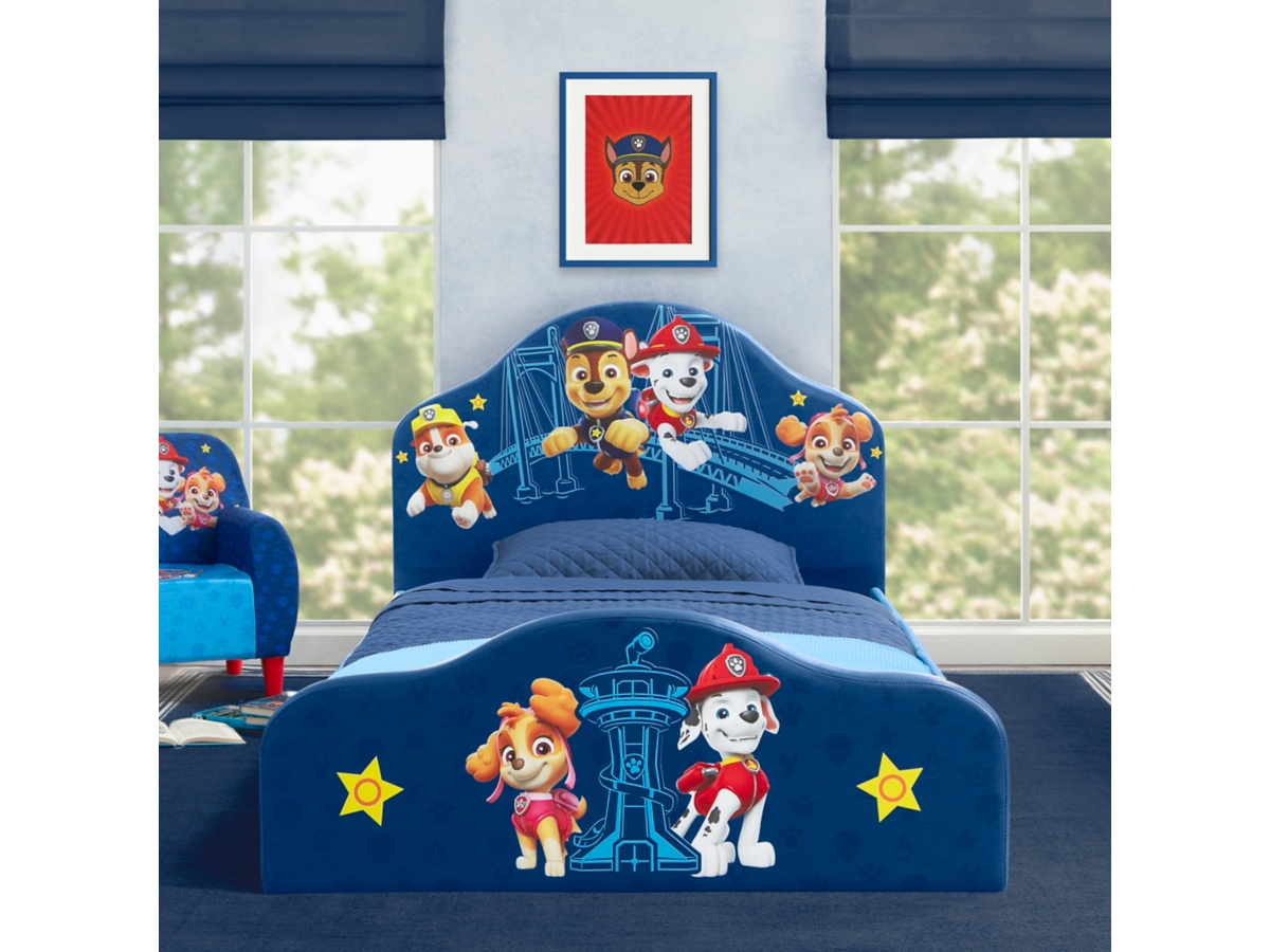 Delta Children PAW Patrol Upholstered Twin Bed | Ashley Delta Children PAW Patrol Upholstered Twin Bed | Ashley