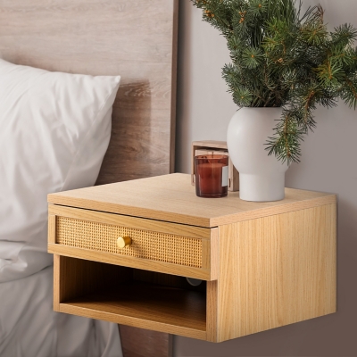 Click here for Jonathan Y Celerie 15 Floating 1 Drawer Nightstand... prices