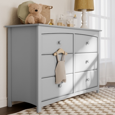 Click here for Storkcraft Kenton 6 Drawer Double Dresser  Pebble... prices