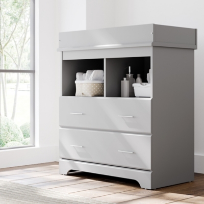 Click here for Storkcraft Brookside 2-Drawer Changing Chest  Pebb... prices