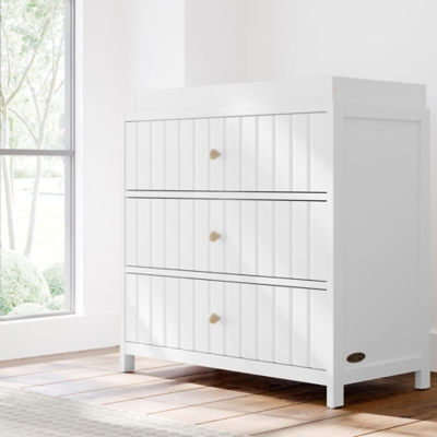 Click here for Graco Teddi 3 Drawer Chest with Changing Topper  W... prices