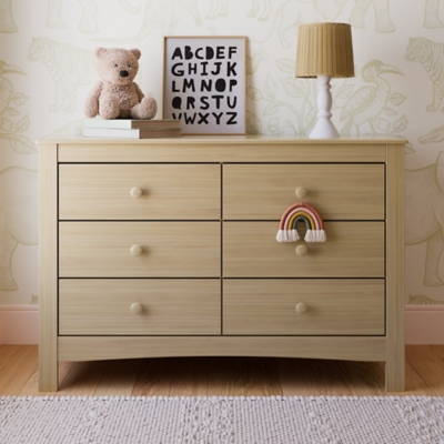 Click here for Graco Noah 6 Drawer Double Dresser  Driftwood prices