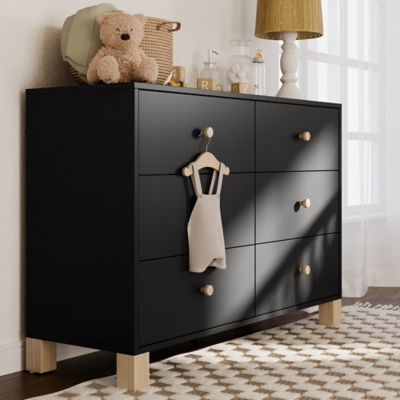 Click here for Storkcraft California 6 Drawer Double Dresser  Bla... prices