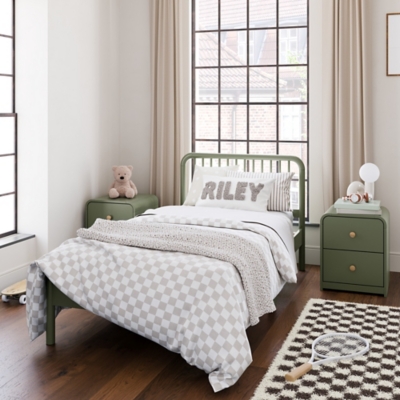 Click here for Storkcraft Next Porto Twin Bed  Olive prices