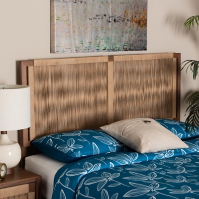 Click here for bali & pari Holitz Queen Panel Headboard  Walnut B... prices