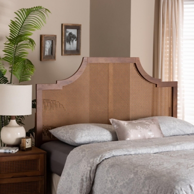 Click here for Baxton Studio Risha Queen Panel Headboard  Walnut... prices