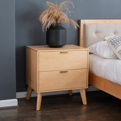Click here for Linon Kade 25 2 Drawer Nightstand  Natural prices