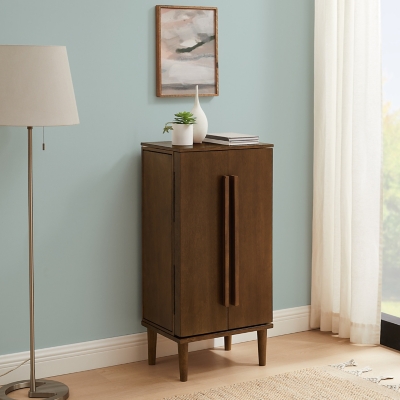 Click here for Linon Mina Jewelry 7 Drawer Armoire  Walnut prices