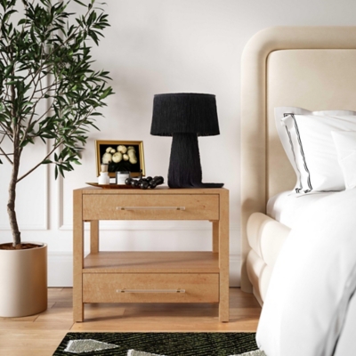 Click here for Tov Furniture Brandyss 22 2 Drawer Nightstand  Nat... prices