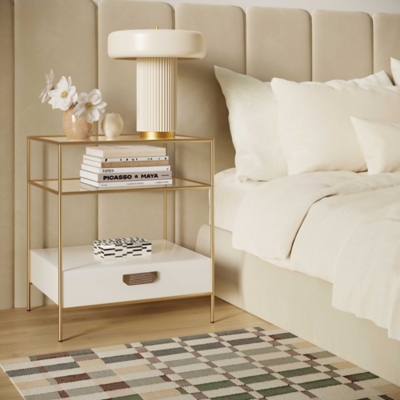 Click here for Inspire Me! Home Decor Darla 27 Nightstand  Cream/... prices
