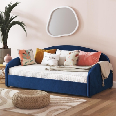 Click here for Mr. Kate Moon Daybed Upholstered Twin Frame  Blue prices
