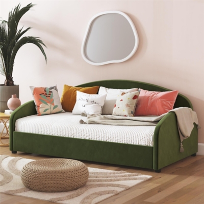 Click here for Mr. Kate Moon Daybed Upholstered Twin Frame  Olive... prices