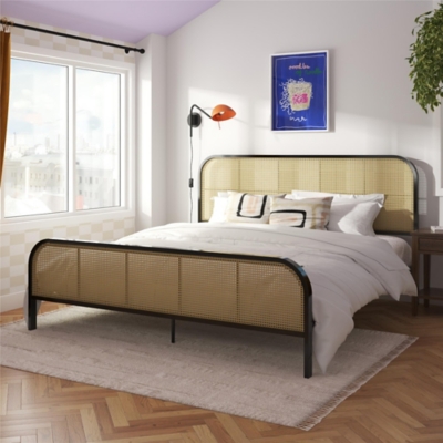 Click here for Mr. Kate Roxanne King Platform Bed with Headboard... prices