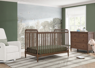 Click here for Delta Children Saint 4-in-1 Convertible Crib  Teak... prices