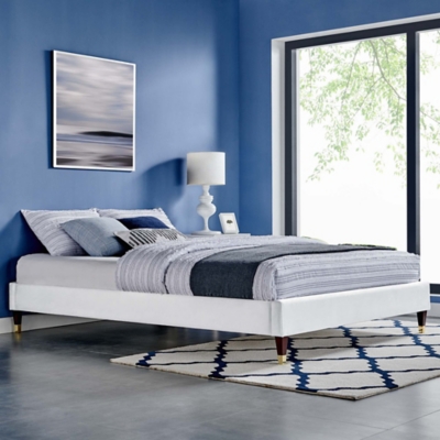 Click here for Modway Harlow Full Platform Bed Frame  White prices