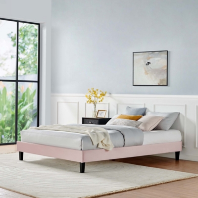 Click here for Modway Reign Twin Platform Bed Frame  Pink prices