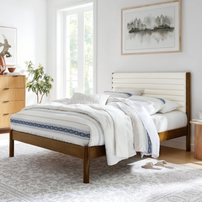 Click here for Modway Olea King Boucle Channel Tufted Platform Be... prices