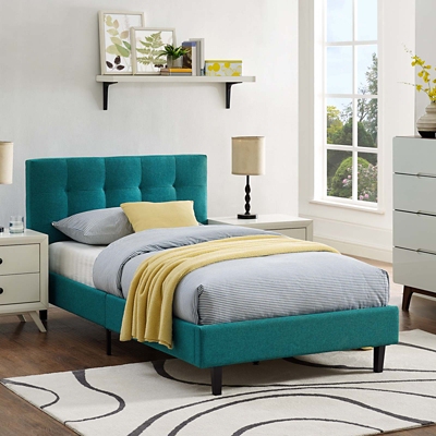 Click here for Modway Linnea Twin Platform Bed  Teal prices