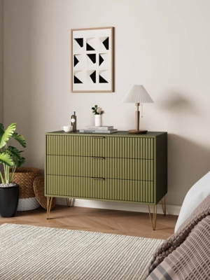 Click here for Manhattan Comfort DUMBO 35 3 Drawer Dresser  Olive... prices