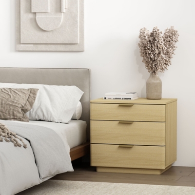 Click here for Manhattan Comfort Payton 26 3 Drawers Nightstand... prices