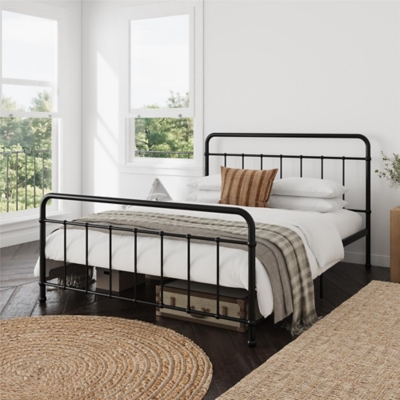 Click here for RealRooms Full Platform Panel Bed  Black prices