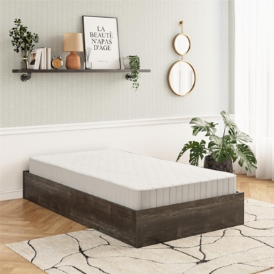 Click here for RealRooms DreamSaver Twin Platform Bed with Mattre... prices