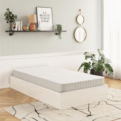Click here for RealRooms DreamSaver Twin Platform Bed with Mattre... prices