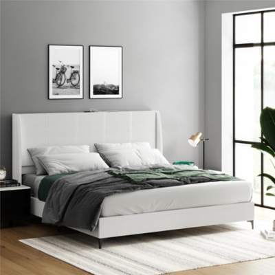 Click here for Atwater Living Korina King Upholstered Bed with US... prices