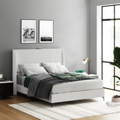 Click here for Atwater Living Korina Queen Upholstered Bed with U... prices