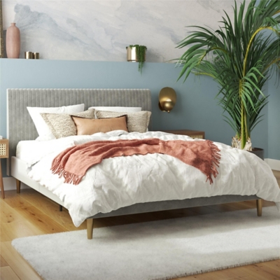 Click here for Mr. Kate Daphne Full Upholstered Bed with Vertical... prices