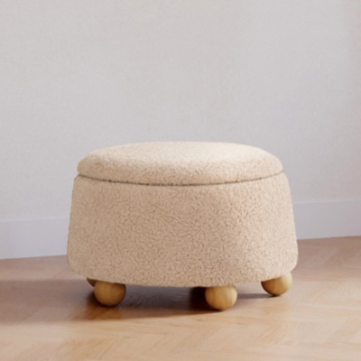 Click here for Namesake Ottoman with Storage  Beige prices