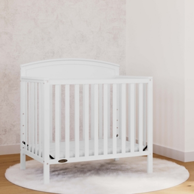 Click here for Graco Benton 4-in-1 Convertible Mini Crib  White prices