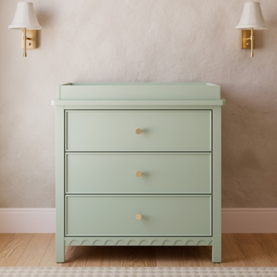 Click here for Graco Sasha 3 Drawer Chest of Drawers  Sage prices