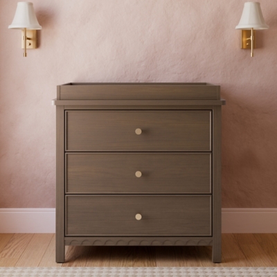 Click here for Graco Sasha 3 Drawer Chest of Drawers  Hazelnut prices