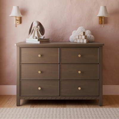 Click here for Graco Sasha 6 Drawer Dresser  Hazelnut prices