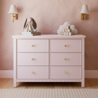 Click here for Graco Sasha 6 Drawer Dresser  Blush prices