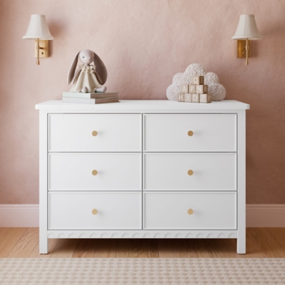 Click here for Graco Sasha 6 Drawer Dresser  White prices