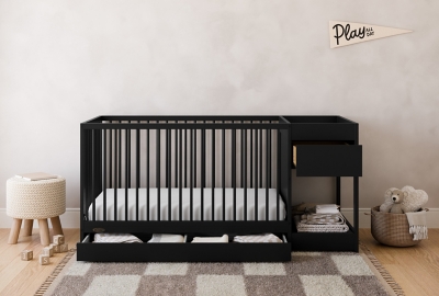 Click here for Graco Teddi 5-in-1 Convertible Crib and Changer wi... prices