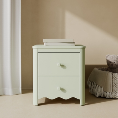 Click here for Storkcraft Casablanca 20 2 Drawer Nightstand  Sage prices