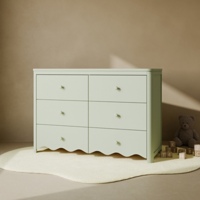 Click here for Storkcraft Casablanca 6 Drawer Dresser  Sage prices