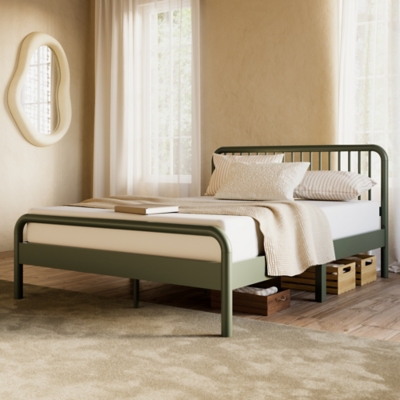 Click here for Storkcraft Porto Full Open Frame Bed  Olive prices