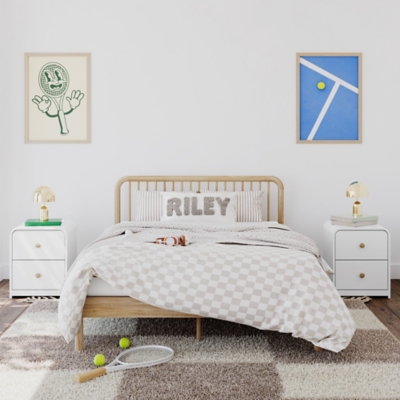 Click here for Storkcraft Porto Full Open Frame Bed  Natural prices